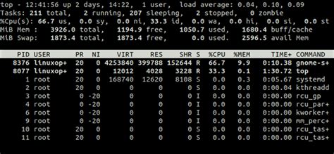 Linux Top Command Explained