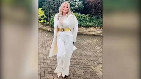 Carol Vorderman 62 Hailed Gilf As She Wiggles Bum In Tight Dress For Racy Video Daily Star
