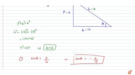 find the values of the other five trigonometric functions i each of the following ltmath youtube