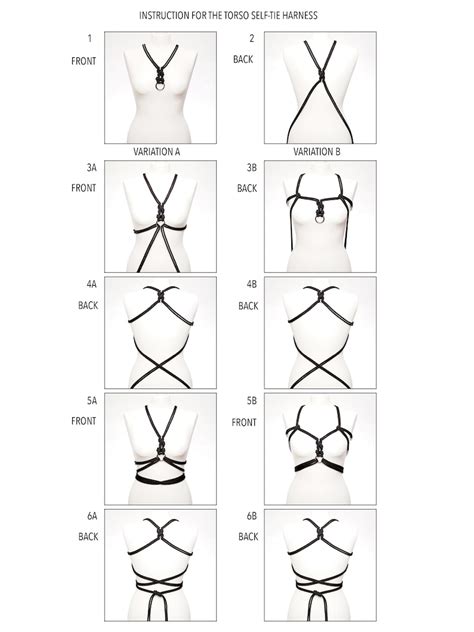 Self Tie Shibari Rope Bondage Torso Harness In Beige Etsy Uk