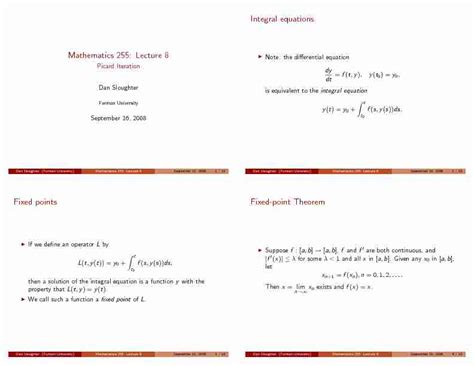 lecture 8 picard iteration mathematics 255 pdf