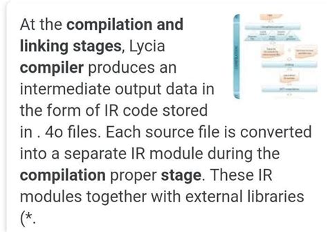 what are stages for compilation and linking
