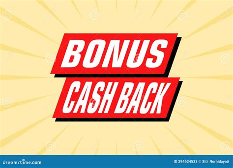Bonus Cash Back Labels Banners Design Festive Template Can Be Used For Invitation Cards Flyers