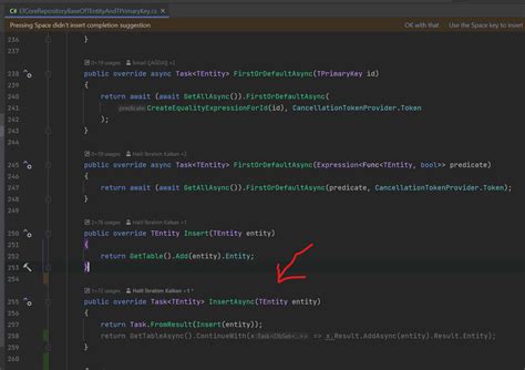 Use Entity Framework Core Async Methods Issue 6569