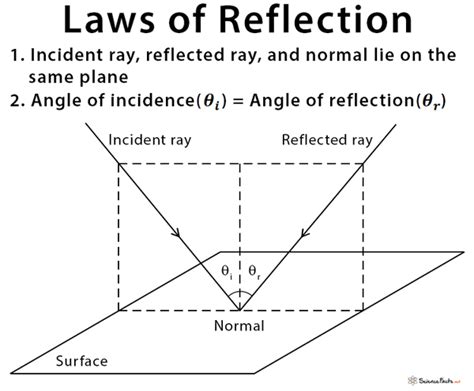 Reflection Definition Types Laws And Ray Diagrams