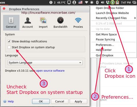 How To Install Dropbox For Linux To Sync Between Ubuntu PC LinuxGUI