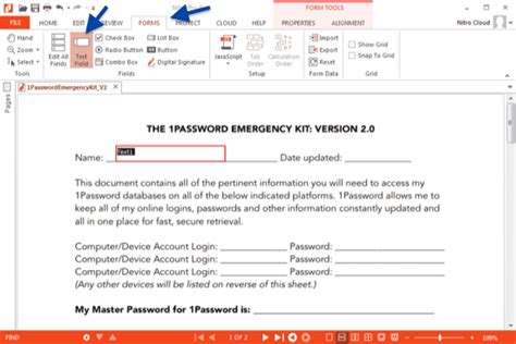 How To Create Fillable PDF Forms With Nitro Pro