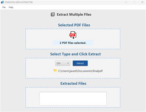 pdf form data extractor starvista tech