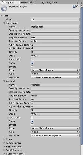 Input Axis Mouse Y Is Not Setup But It Is Questions Answers