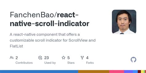 Github Fanchenbao React Native Scroll Indicator A React Native