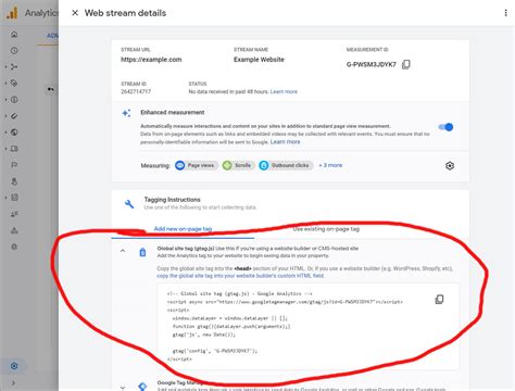 Get The Google Analytics 4 Tracking Code 15 Second Tutorial PageCrafter