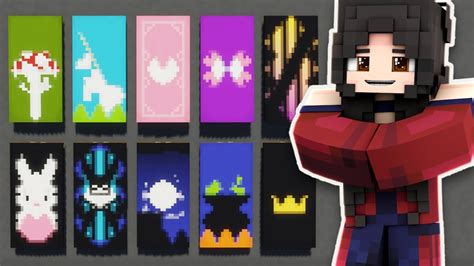 10 Minecraft Banner Designs And How To Make Them Youtube