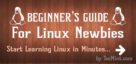 beginner s guide for linux start learning linux in minutes