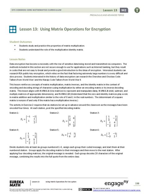 precalculus m2 topic b lesson 13 teacher pdf matrix mathematics multiplication