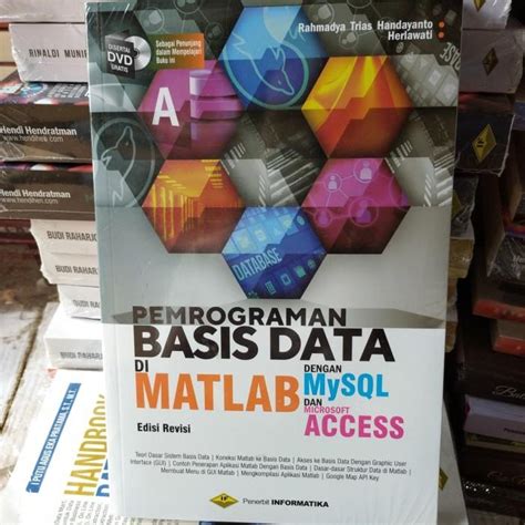 Jual Dakomp Pemrograman Basis Data Di Matlab Dengan Mysql Dan Acces
