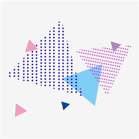 Floating Triangle PNG Transparent Triangle Geometric Floating Element