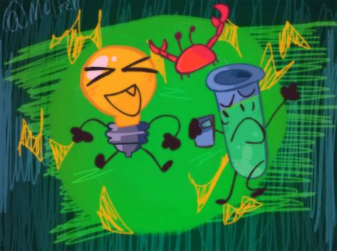 Inanimate Insanity Thumbnail Redraw Lightbulb And Testtube Art Objects Test Tube