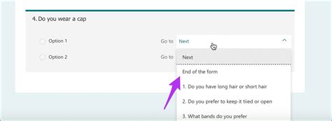 How To Add Branching In Microsoft Forms Moyens I O