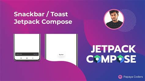 How To Snackbar And Toast In Jetpack Compose Youtube