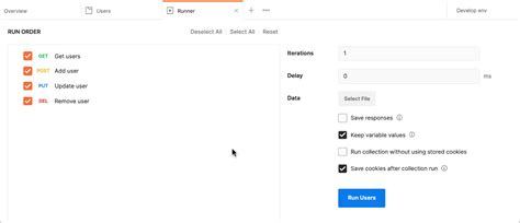 Using The Collection Runner Postman Learning Center