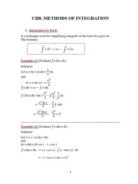 techniques of integration pdf functions and mappings mathematical objects