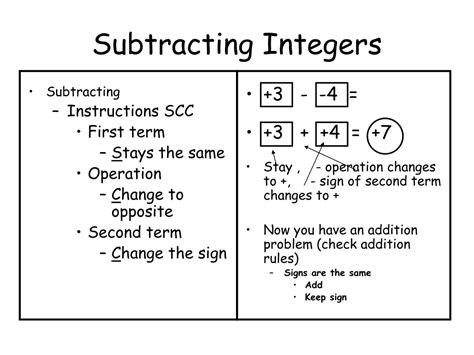 ppt adding and subtracting integers powerpoint presentation free download id 9397146