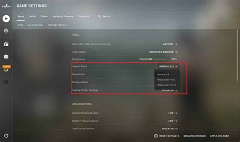 How To Play Stretched Resolution In CSGO