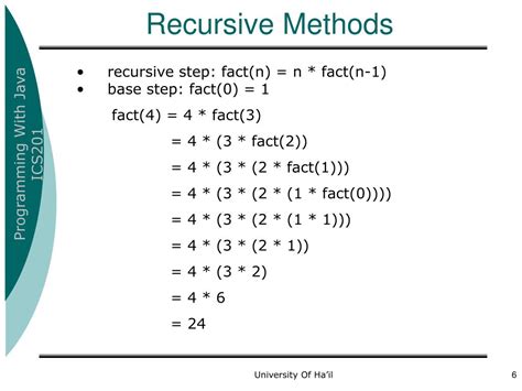 ppt chapter 11 recursion powerpoint presentation free download id 2798666