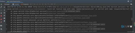 rvlet servletexception could not resolve view with name ‘member personnellist‘ javax 升级