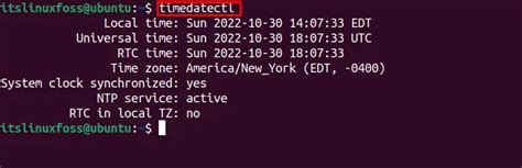 How To Set Or Change The Time Zone In Linux Its Linux Foss