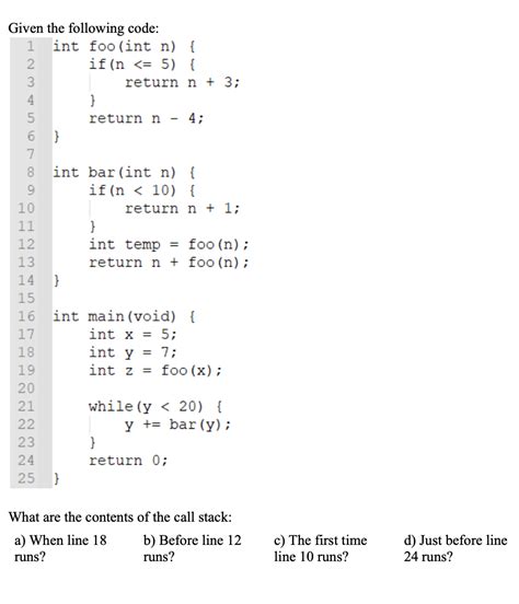solved given the following code
