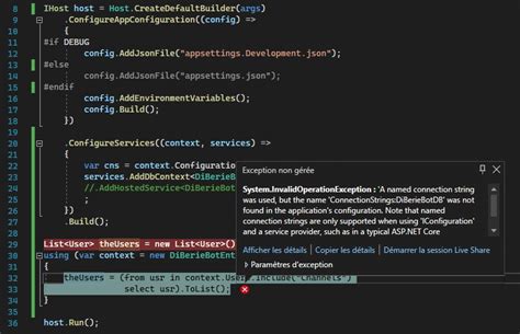 Entity Framework Core Net 6 Console App How To Access Configuration And Get Connection String