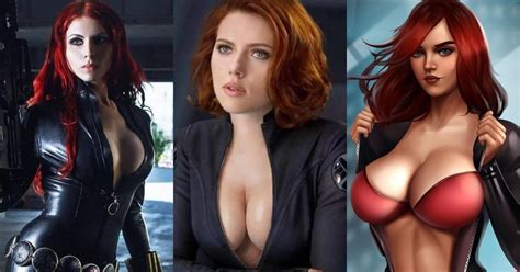 60 Sexy Black Widow Boobs Pictures Are Too Damn Appealing The Viraler
