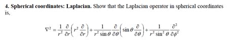 spherical laplacian n dimensional