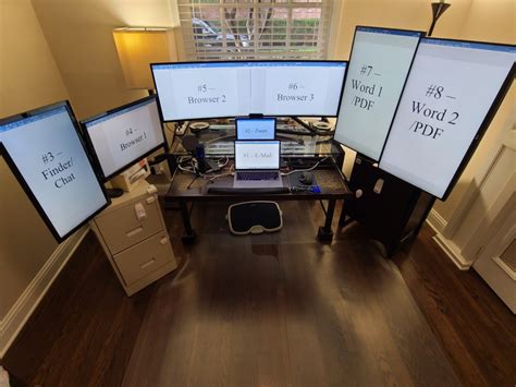 My New Eight Display Workstation With 4K And UltraWide Monitors