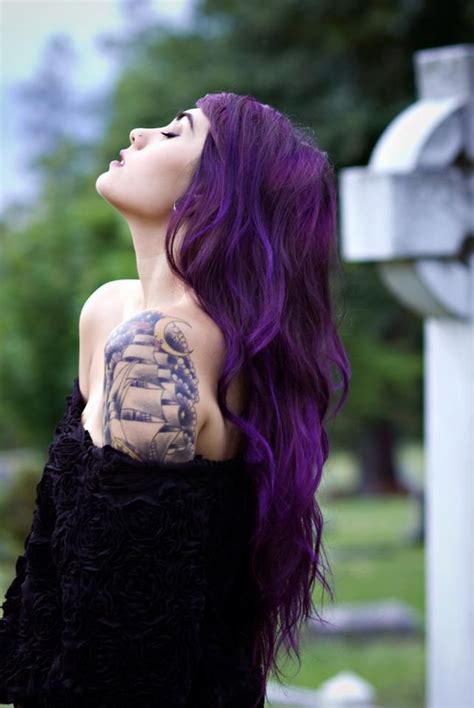 296 Best Hair Purple Images On Pinterest