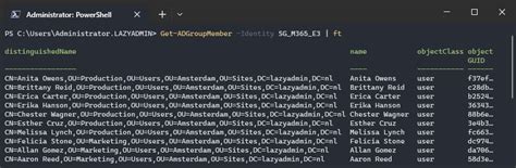 get adgroupmember get all users in adgroup with powershell