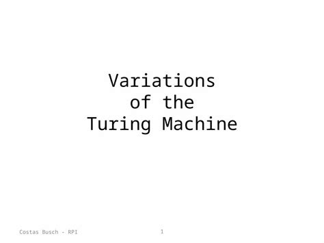 ppt variants of turing machine dokumen tips