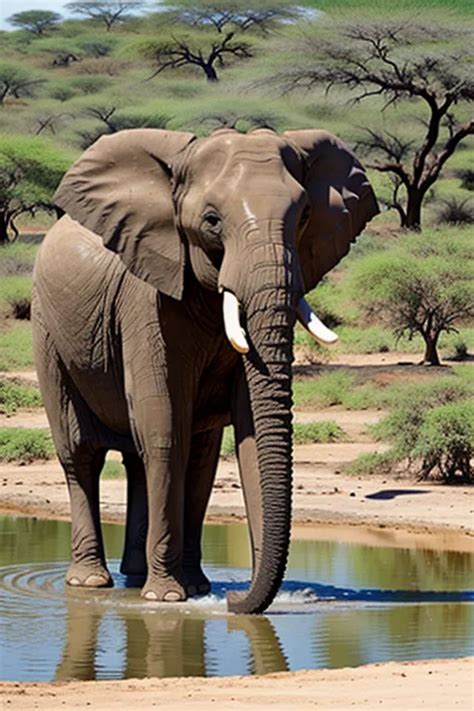 Dopamine Girl Elephant With Naked Women Standing Next To It At A