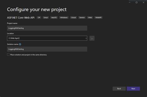 logging with serilog in asp core web api codeproject