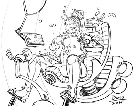 Rule 34 1futa Alien Autofellatio Balls Boo3 Breasts Cum Cybernetics Cyborg Fellatio Futanari