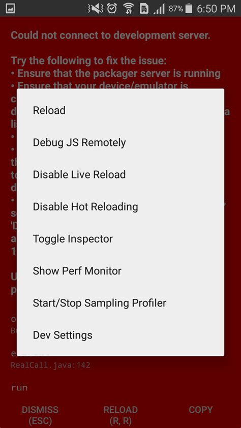 how to run react native app on real device android