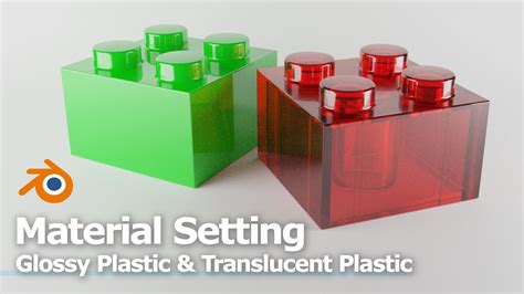 how to make glossy plastic and translucent plastic material in blender 3d part 4 youtube