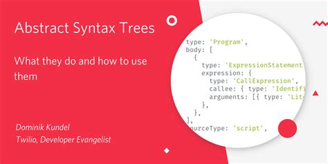 introduction to abstract syntax trees