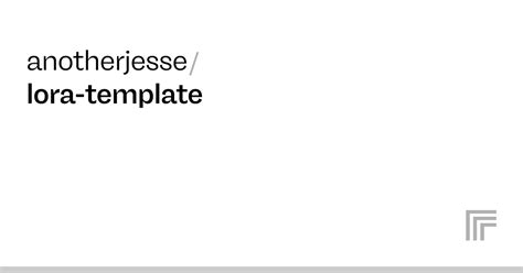 Anotherjesselora Template Run With An Api On Replicate