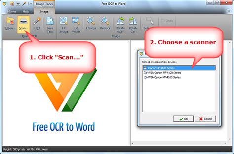 how to scan to text free ocr to word extract text from image to save as word document