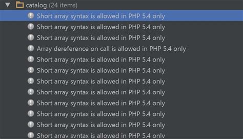 Php Automatically Convert Short Array Syntax To Long Traditional In