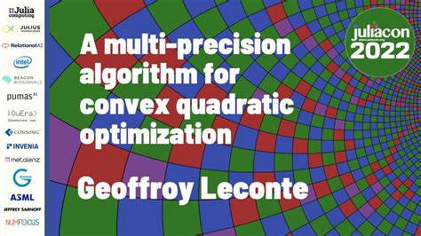 a multi precision algorithm for convex quadratic optimization geoffroy leconte juliacon 2022