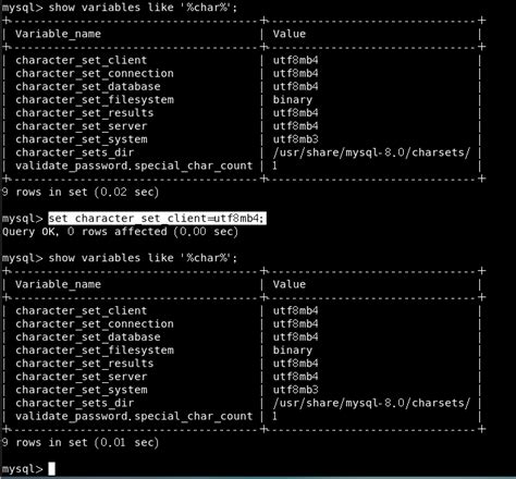 mysql字符集设置、密码管理 数据库如何配置密码长度至少为10个字符 包含大小写字母、数字和特殊字符。包含 pa csdn博客