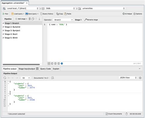 MongoDB Aggregation Tutorial With Examples And Exercises Studio 3T